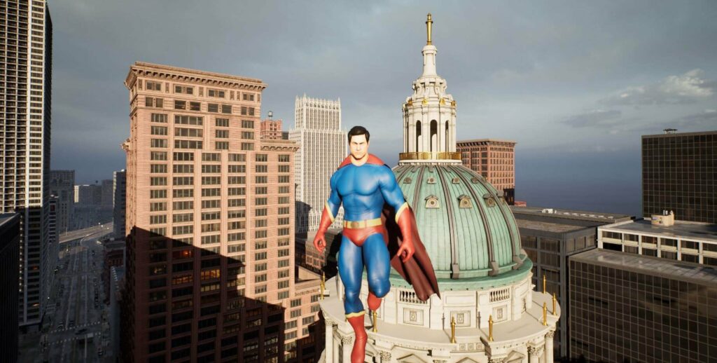 Unreal Engine 5: demo Superman illegalmente su Steam Unreal Engine 5: demo Superman illegalmente su Steam