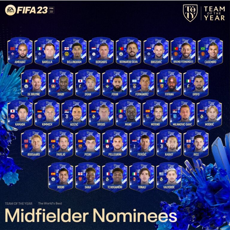 Fifa 23, sono iniziate le votazioni ai TOTY! Fifa 23, sono iniziate le votazioni ai TOTY!