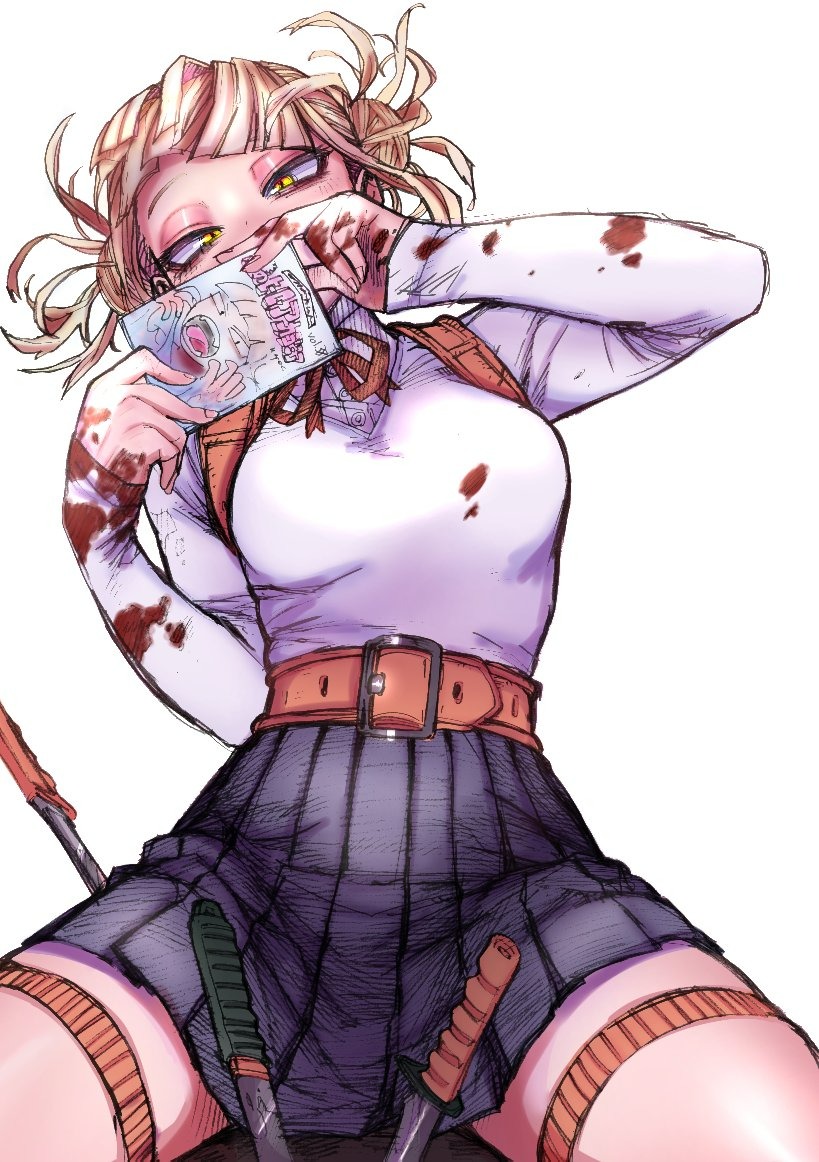 My Hero Academia Horikoshi Provoca I Lettori Con Una Nuova E Audace Art Ufficiale Di Himiko Toga